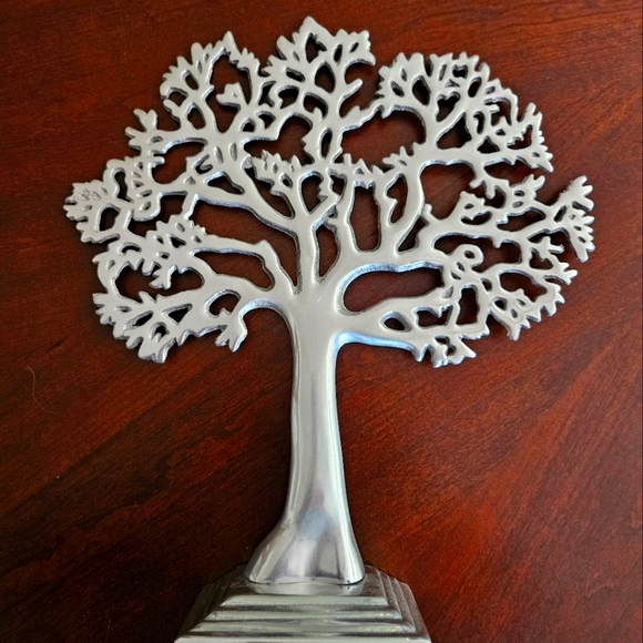 Accents | Silver Tree Of Life Sculpture Stand | Poshmark